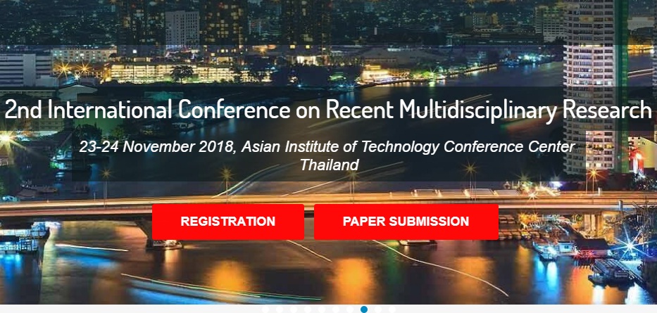 "2nd International Conference on Recent Multidisciplinary Research" on ...