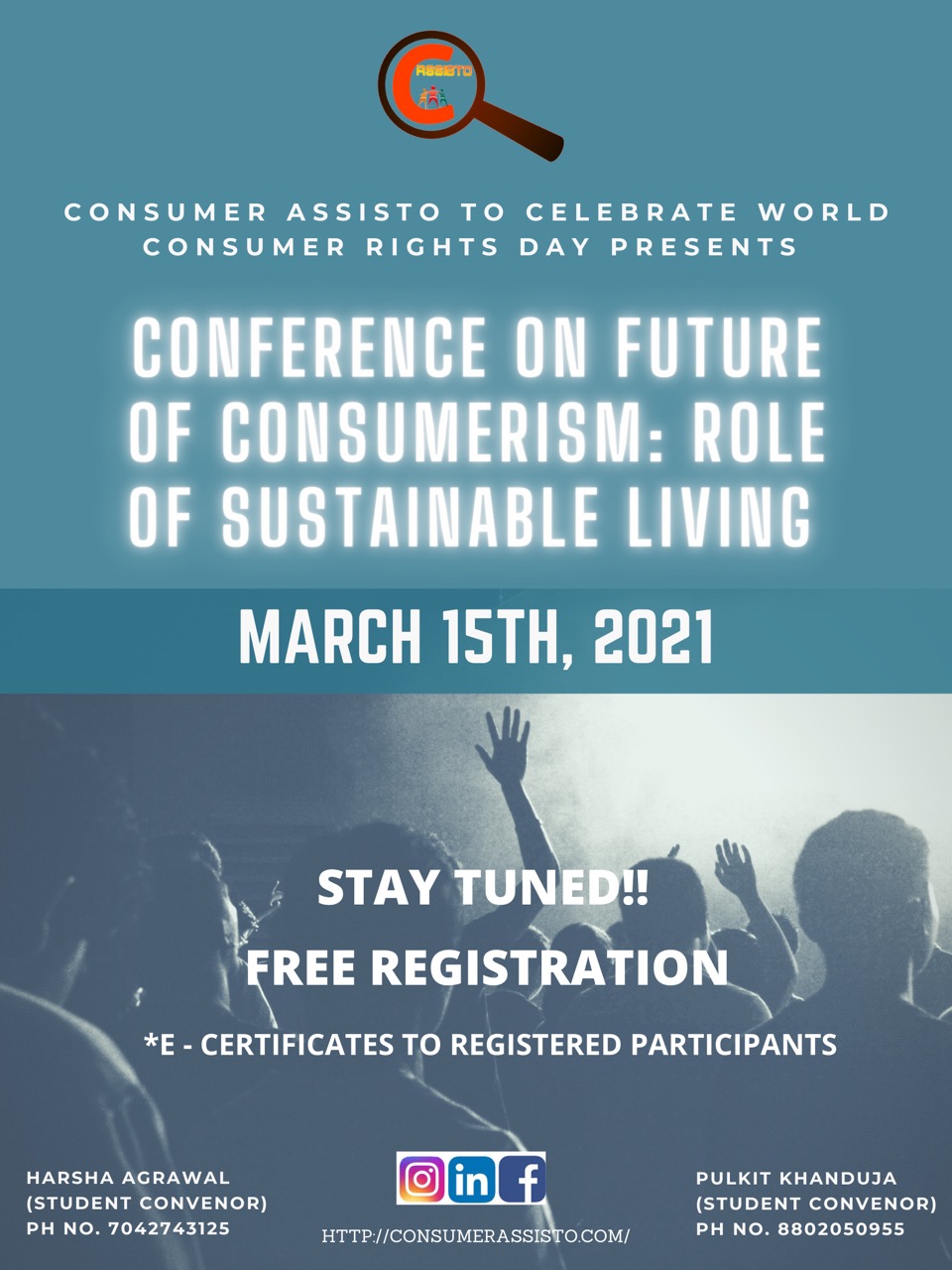 CONFERENCE FOR LAW STUDENTS ON FUTURE OF CONSUMERISM: ROLE OF ...