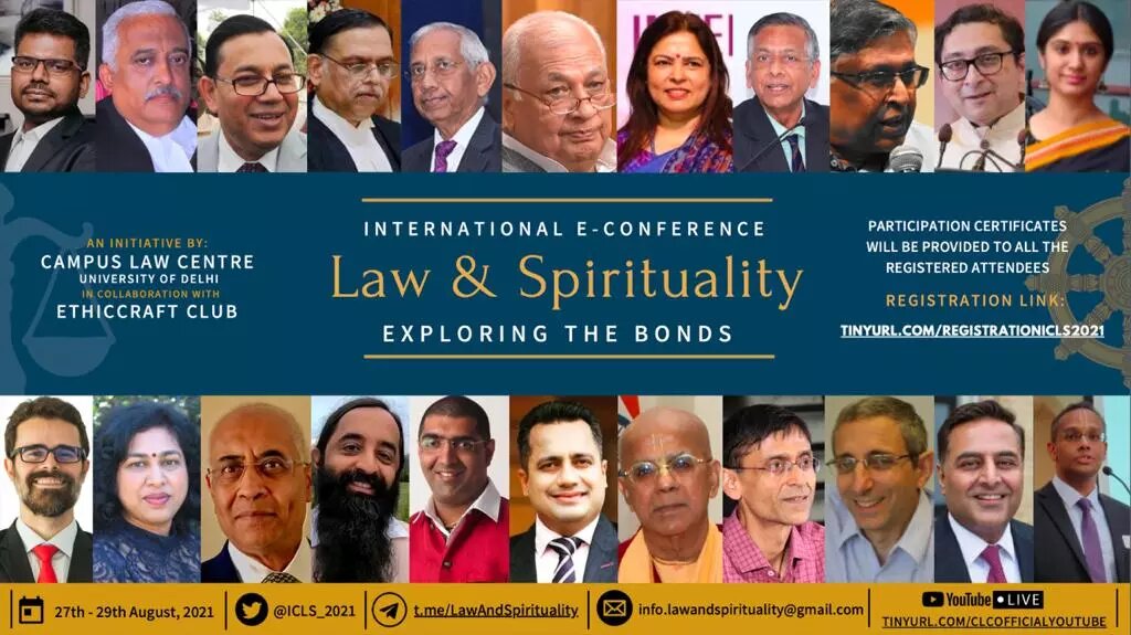 E-Conference on Law and Spirituality, organized by Campus Law Centre ...