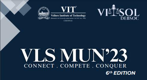 VLS MUN'23 (6th Ed.) By VITSOL Debate Society, VIT School Of Law ...
