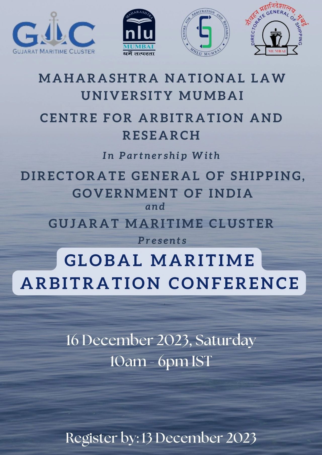 Global Maritime Arbitration Conference, 2023 By Centre For Arbitration ...
